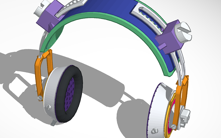 3D design Frequency Blitz 3 Headphones (Printed) | Tinkercad