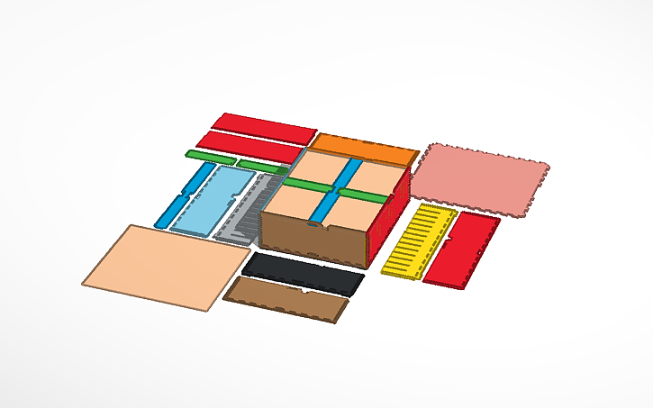 3D design Smart Box - Tinkercad