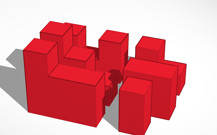 3D design Cub diabòlic - Tinkercad