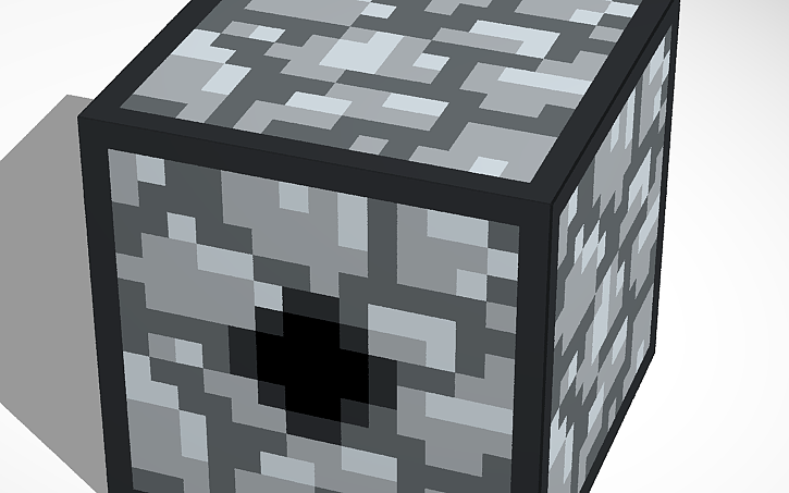 3D design Minecraft Mechanical Dispenser | Tinkercad