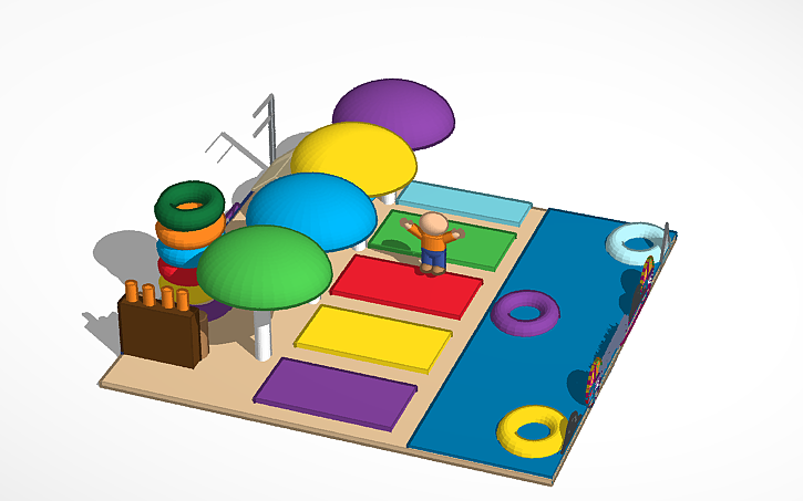 3D design Beach | Tinkercad