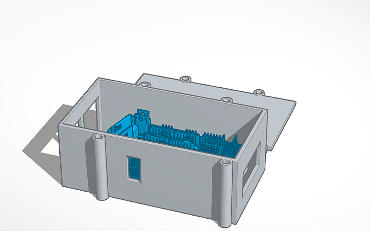 3D design caja mega2560 a carcasa de impresora - Tinkercad