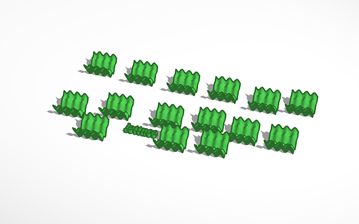 3D design vegetables 1 - Tinkercad