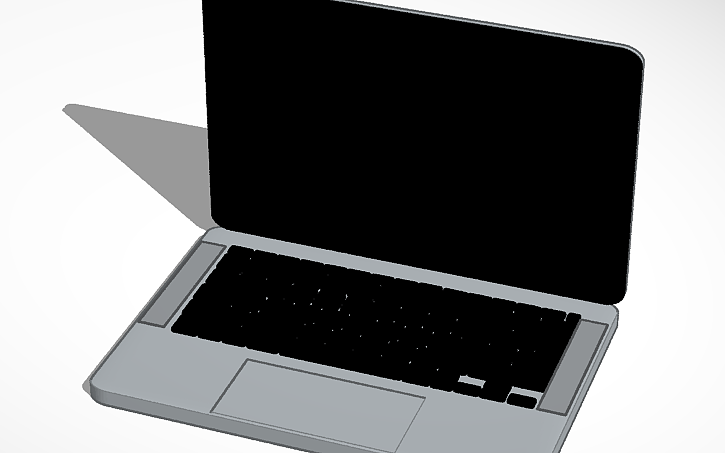 3D design MacBook - Tinkercad