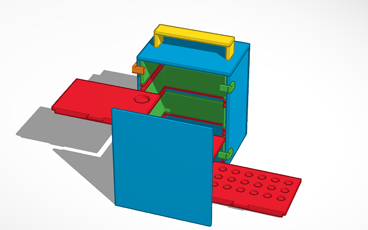 3d Design Miniatures Holder Tinkercad