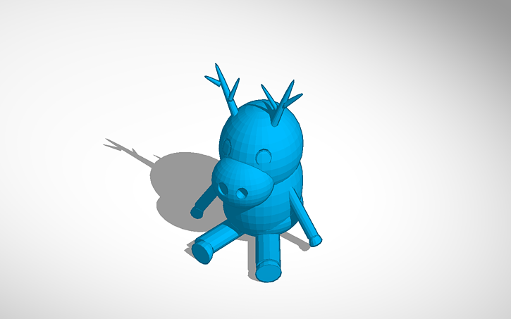 3D design sophie holtens reindeer | Tinkercad