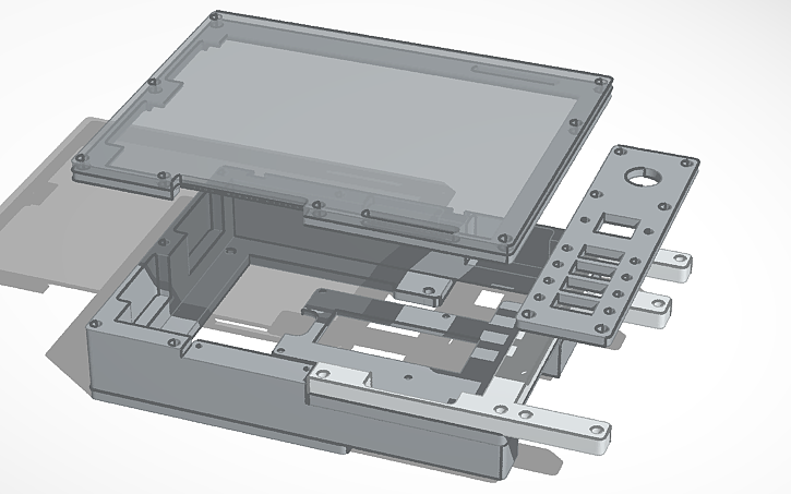 3D design ARM Terminal V2 - Tinkercad