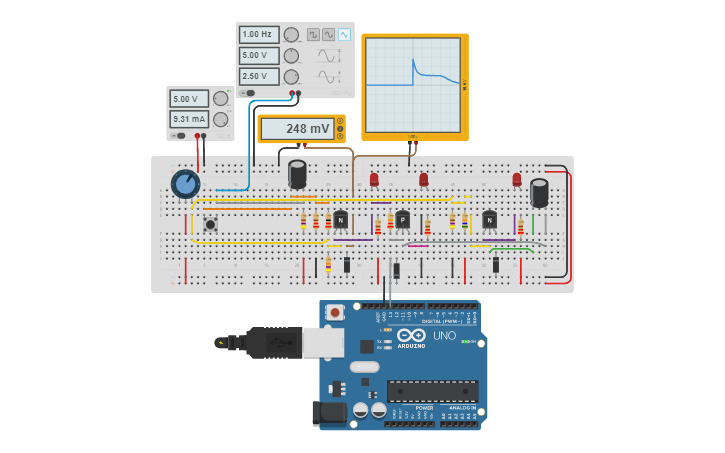 Circuit design bascule? | Tinkercad
