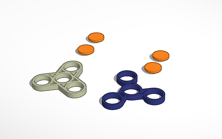 3D design Fidget Spinner by Hugo31810 | Tinkercad