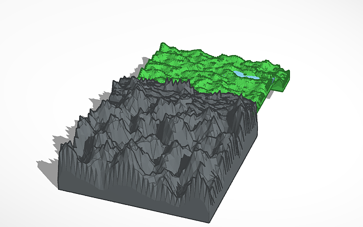 3D design Landscaping - Tinkercad