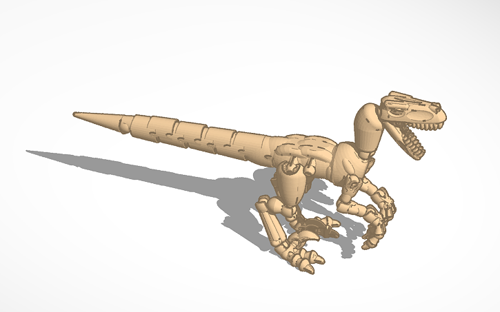 3D design Dinosaur Terminator | Tinkercad
