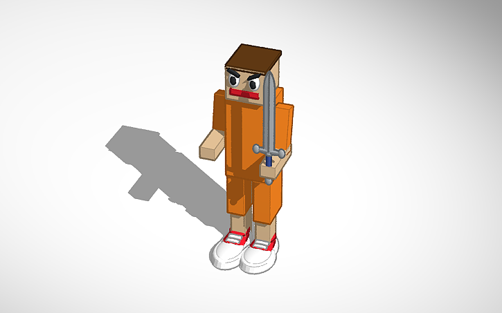 3D design avatar di riccardo nocerino - Tinkercad