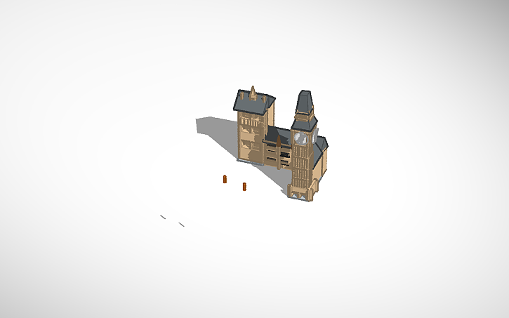 3D design 31328 famous building - Tinkercad