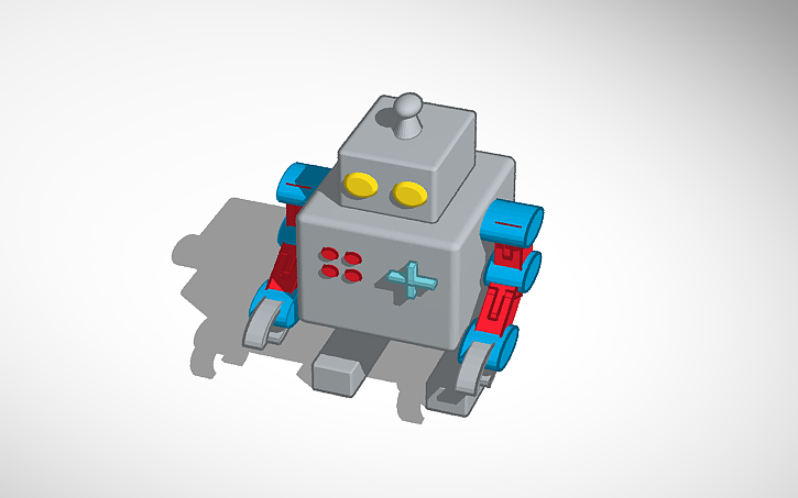 3D design Robot Beemo Final - Tinkercad