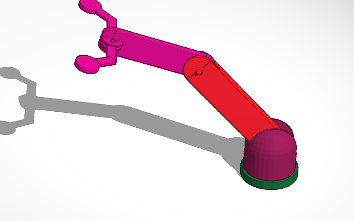 3D design robot arm - Tinkercad