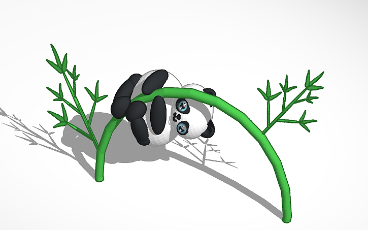 3D design Pandaaa - Tinkercad