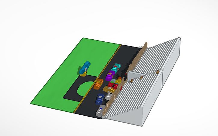 3D design Nascar - Tinkercad