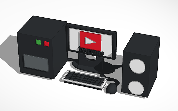 3D design computer - Tinkercad