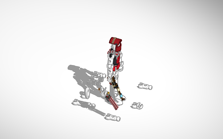 3D design road sign armor rust (rough put together look) - Tinkercad