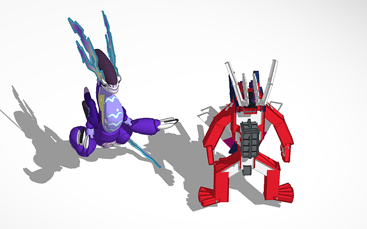 3D design koraidon and miraidon the legends of paldea - Tinkercad