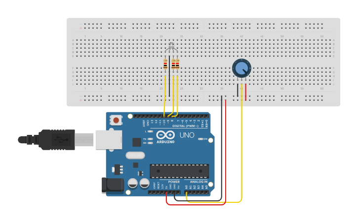 Circuit Design Pulse Width Modulation Led And Rgb Tinkercad