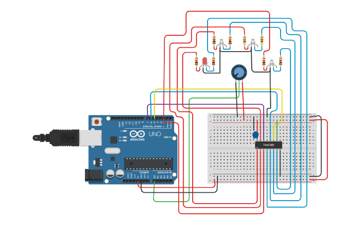 Circuit design ET111 - Week 4 - Spinny - Lina Adkins | Tinkercad