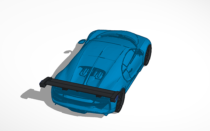 3D design Bugatti Chiron | Tinkercad