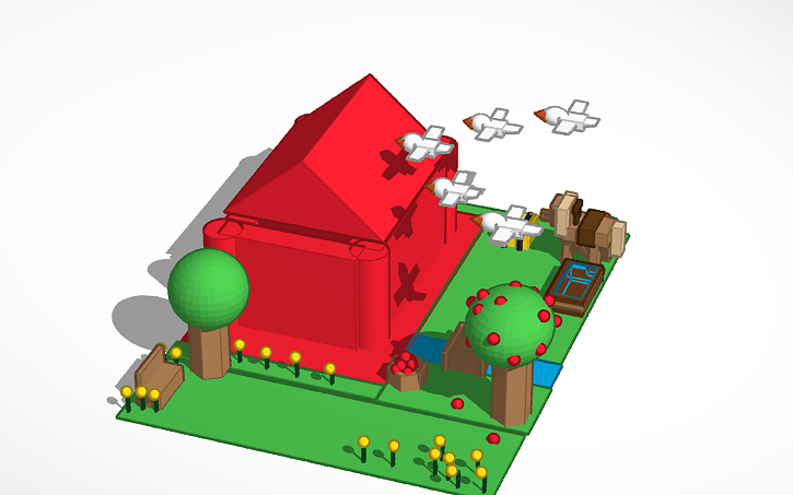 3D design farm!!!!!!!!!!!!!!!!!! - Tinkercad