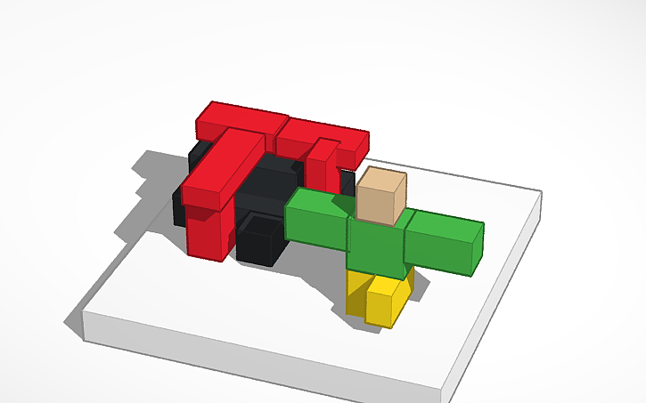 3D design Ice World in Minecraft | Tinkercad