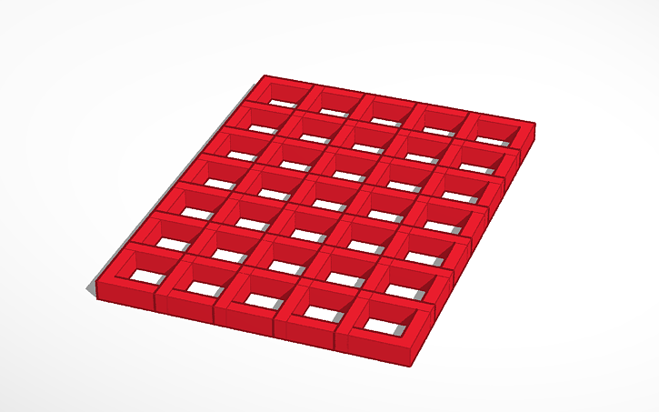 3d Design Grid Tinkercad