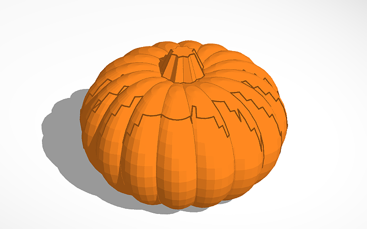 3D design FDL Pumpkin | Tinkercad
