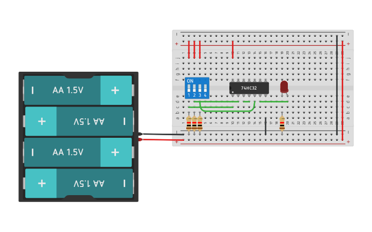 Circuit design Tarea #4 Circuito #3 | Tinkercad