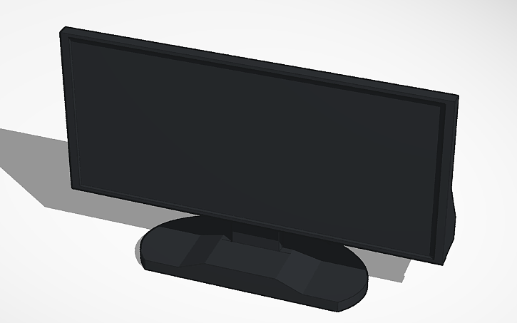 3D design TV - Tinkercad