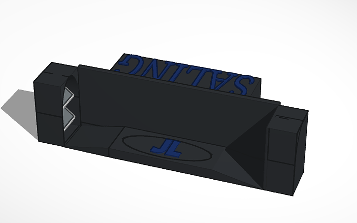 3D design Subwoofer Box 1 - Tinkercad