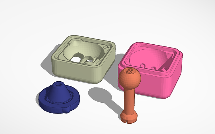 3D design Car Gear Shifter - Tinkercad