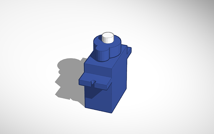 3d Design Servo Tinkercad