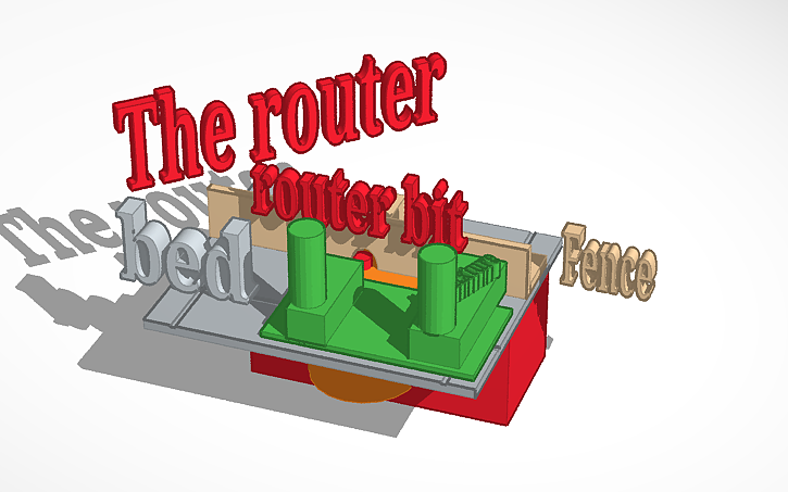 3D design Copy of Router - Tinkercad