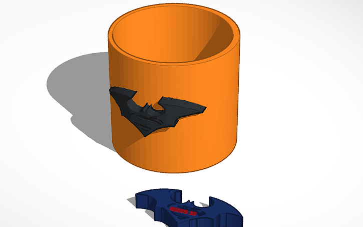 3D design WINGED SUPERMAN BAT | Tinkercad