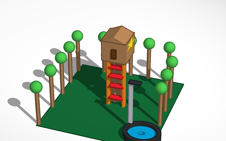 3D design My tree house | Tinkercad