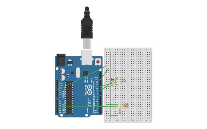Circuit Design 20618이유찬조도센서rgb Tinkercad