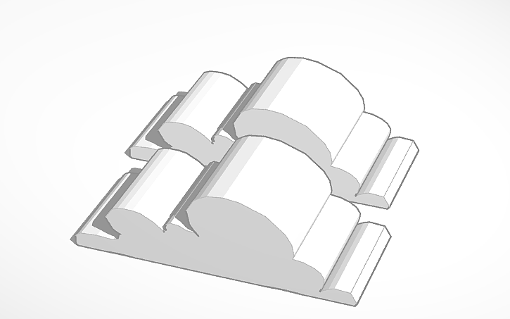 3D design Clouds - Tinkercad