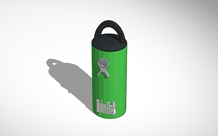 3D design Copy of Hydro flask symbol | Tinkercad
