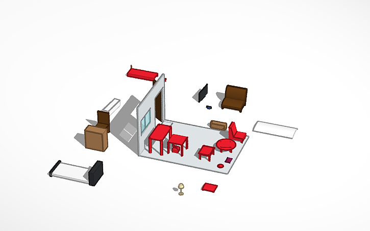 3D design Copy of 2 - Tinkercad