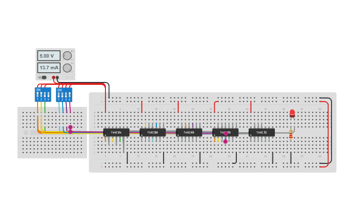 Circuit Design Multiplexer Logic Gates Tinkercad