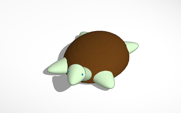 3D design Sea Turtle | Tinkercad
