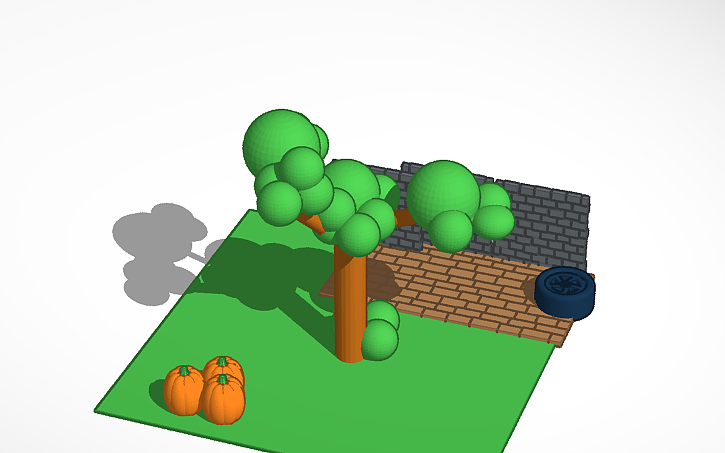 3D design Tree composition | Tinkercad