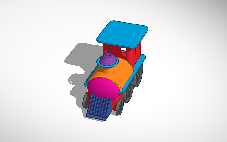 3D design Train:) - Tinkercad