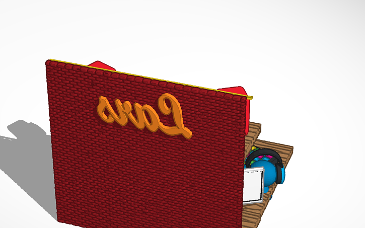 3D design my music studio - Tinkercad