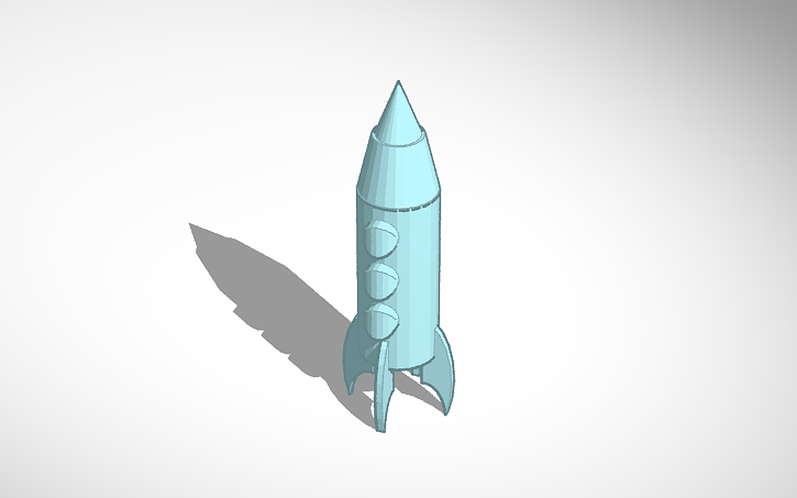 3D design Fantastic spaceship | Tinkercad