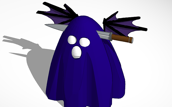3D design Evil Ghost Without Soul. 3D PRINTABLE | Tinkercad
